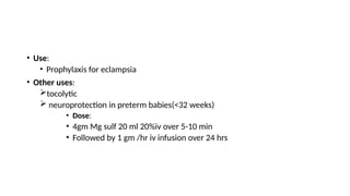 OBG DRUGS used in practical examination.pptx