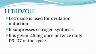 Obstetrical and gynaecology nursing drugs | PPTX