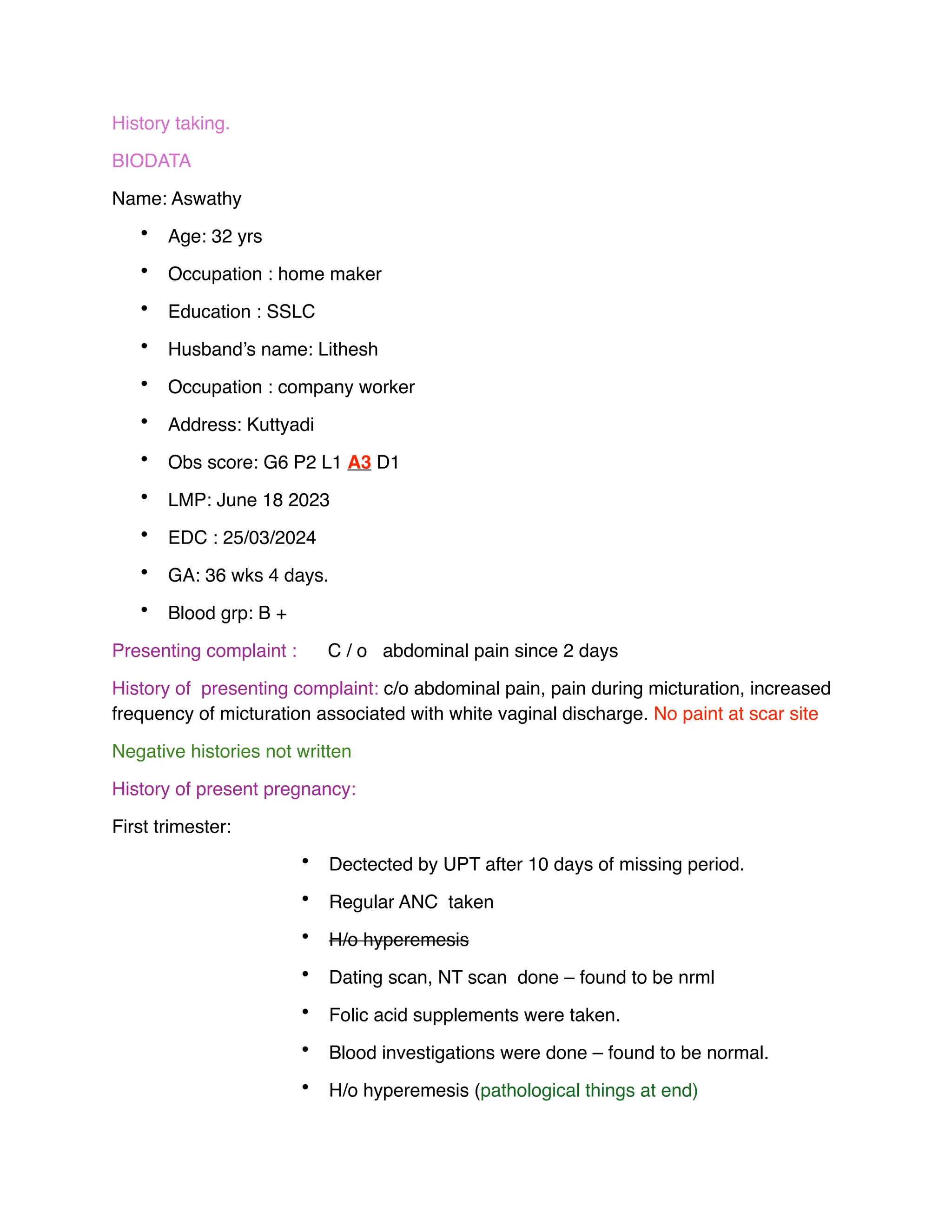 obg history taking presentation.pdf..... | PDF