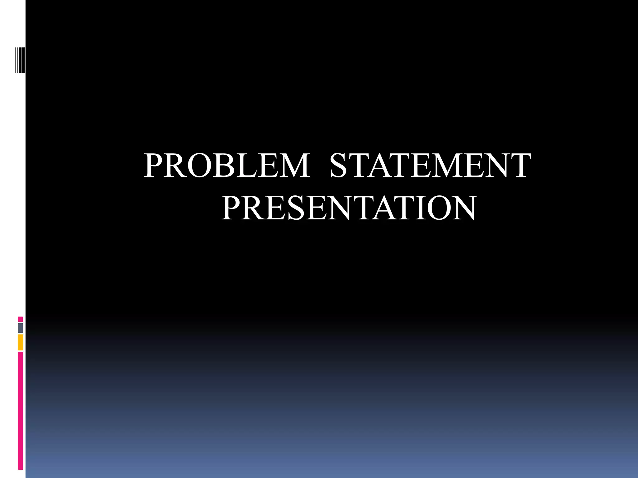 OBG Research | Obstetrical Gynecology | Problem statements | PPTX