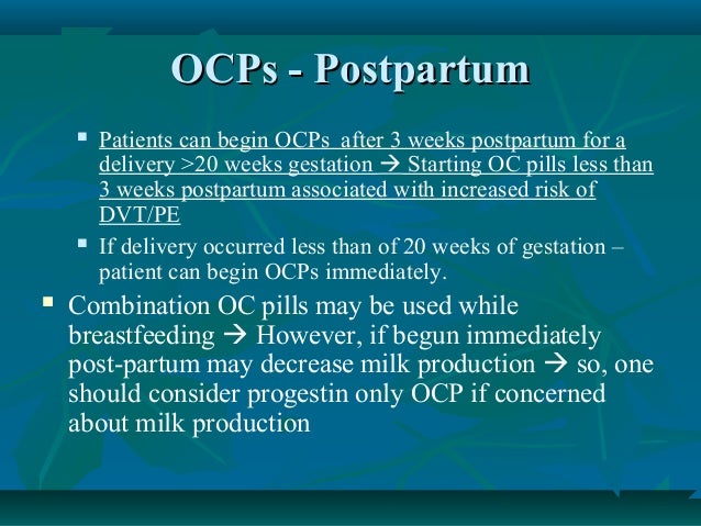 Starting Ocps Patient Handout : Reproductive Health Access Project – FVOSE