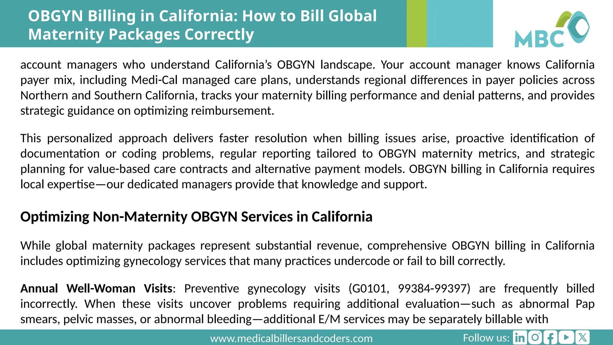 OBGYN Billing in California- How to Bill Global Maternity Packages Correctly.pptx