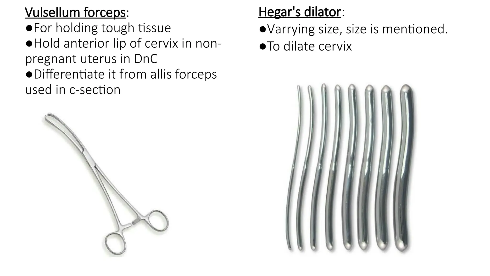 OBGYN instruments for minor surgeries..pptx