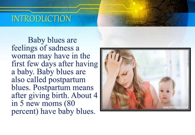 Postpartum Blue (Postnatal Disease Condition ) | PPTX | Pregnancy ...