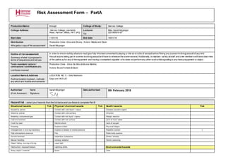 Girls bedroom of risk assessment | PPT