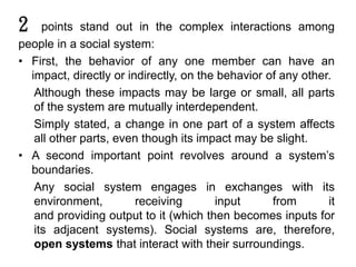 Ob handout social system_Organizational behavior | PPT