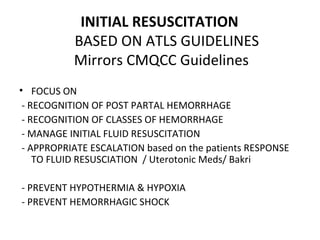 Ob hemorrhage | PPT