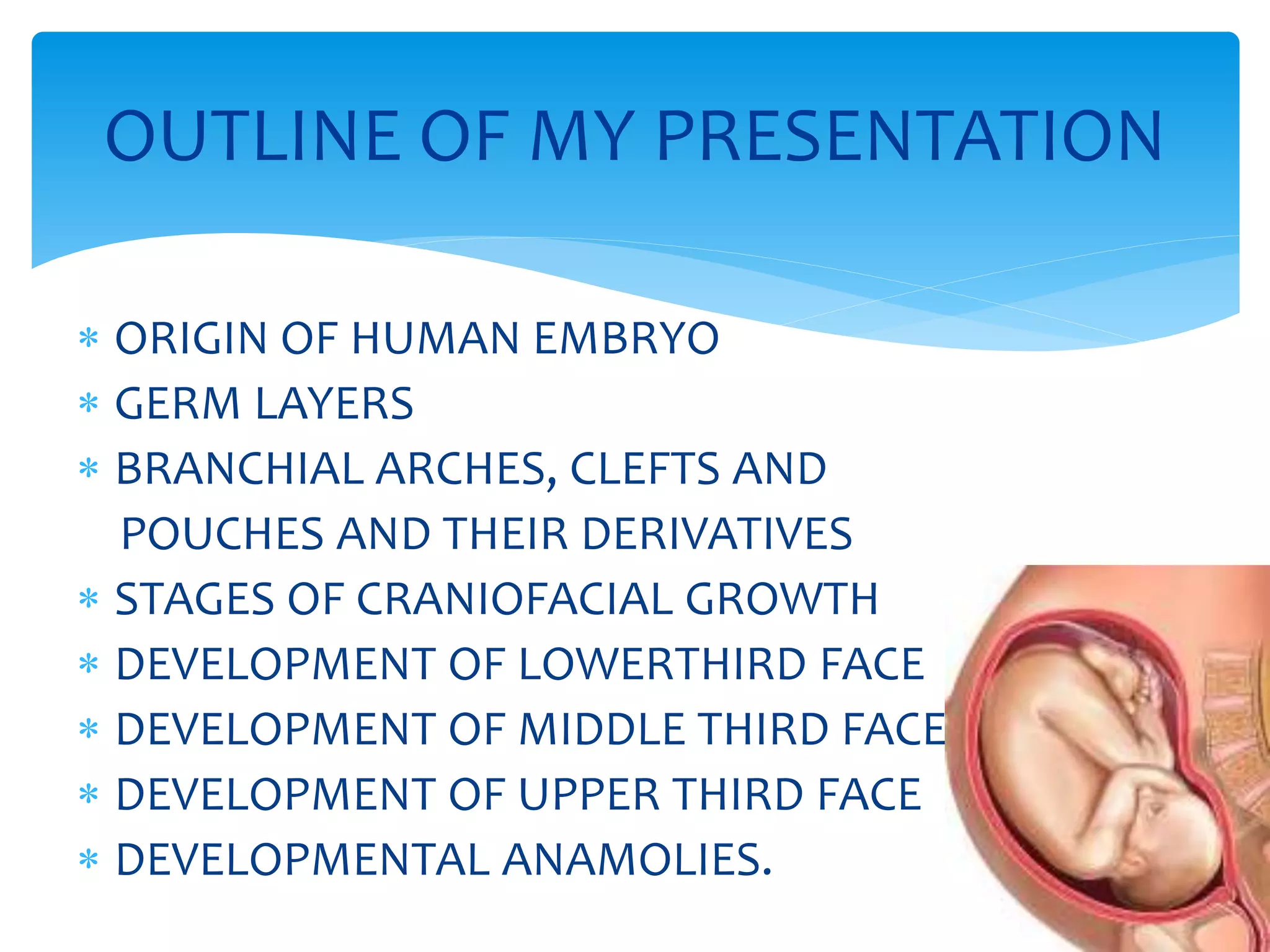 Development of face by revath | PPTX