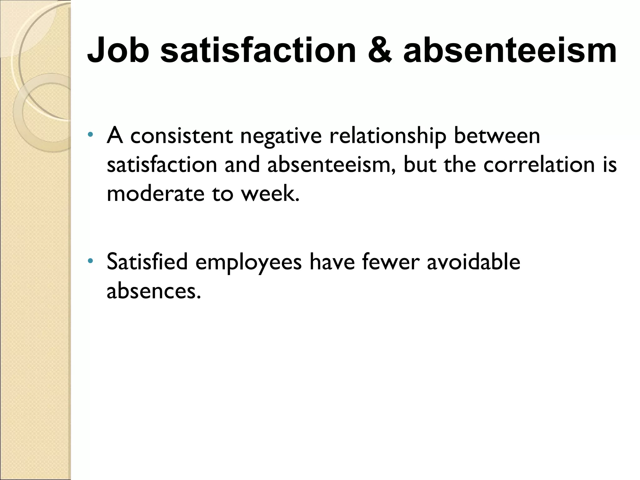 Attitude & Job Satisfaction | PPT