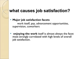 Attitude & Job Satisfaction | PPT