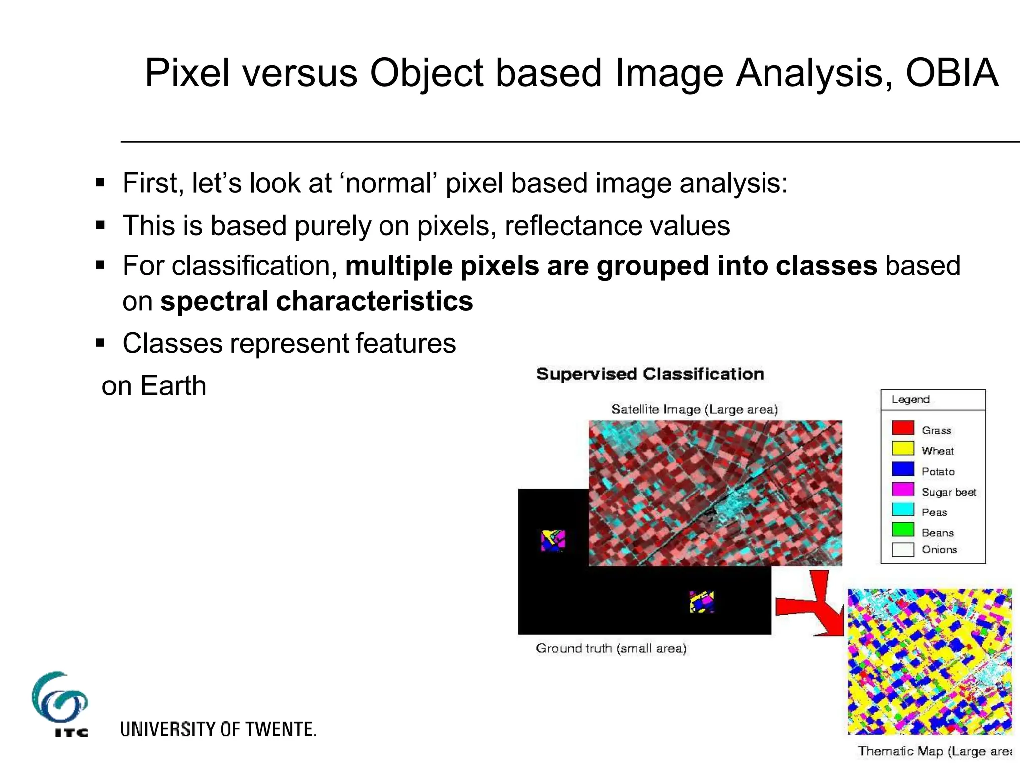Introduction To Object Based Image Analysis Pptx Technology And Computing