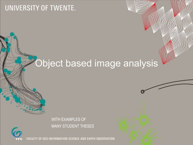 Introduction To Object Based Image Analysis Ppt