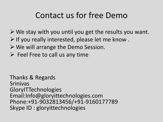 Obia online training | PPTX