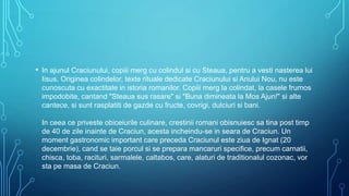 Obiceiuri de iarna | PPT