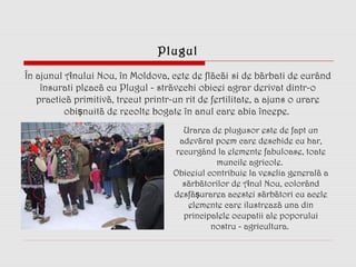 Obiceiuri de iarna la romani | PPT