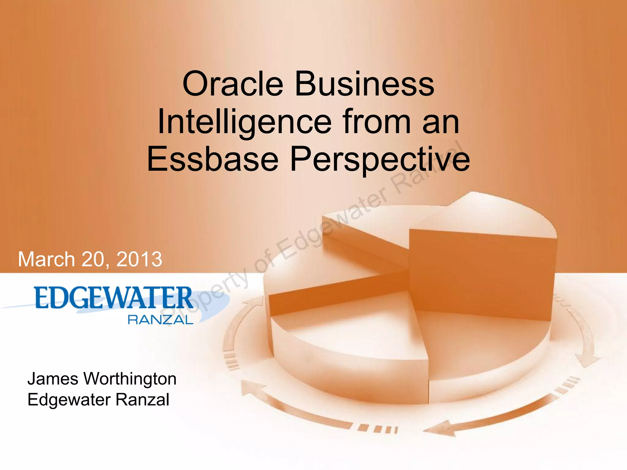 Oracle Business Intelligence Obiee From An Essbase Perspective Pdf Databases Computer