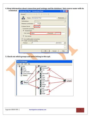 Obiee10 g to 11g upgrade | PDF