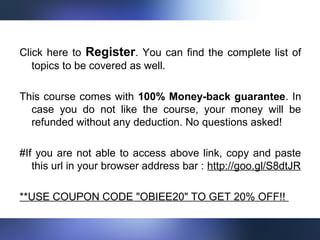 OBIEE 11G TRAINING PROGRAM | PPT | Technology & Computing