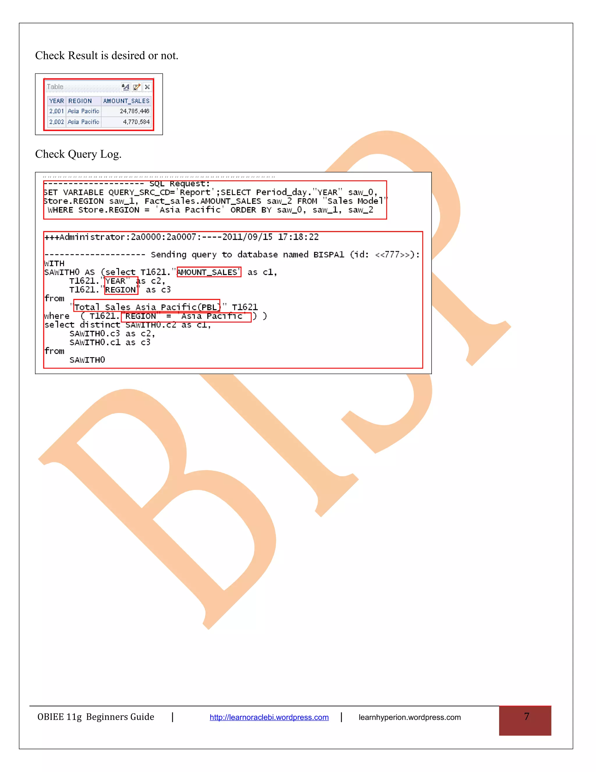 Obiee11g working with partitions | PDF