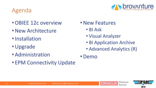 Obiee 12c: Look under the bonnet and test drive | PPT