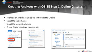 Empowering Business Users: OBIEE 12c Visual Analyzer and Data Mashup | PPT