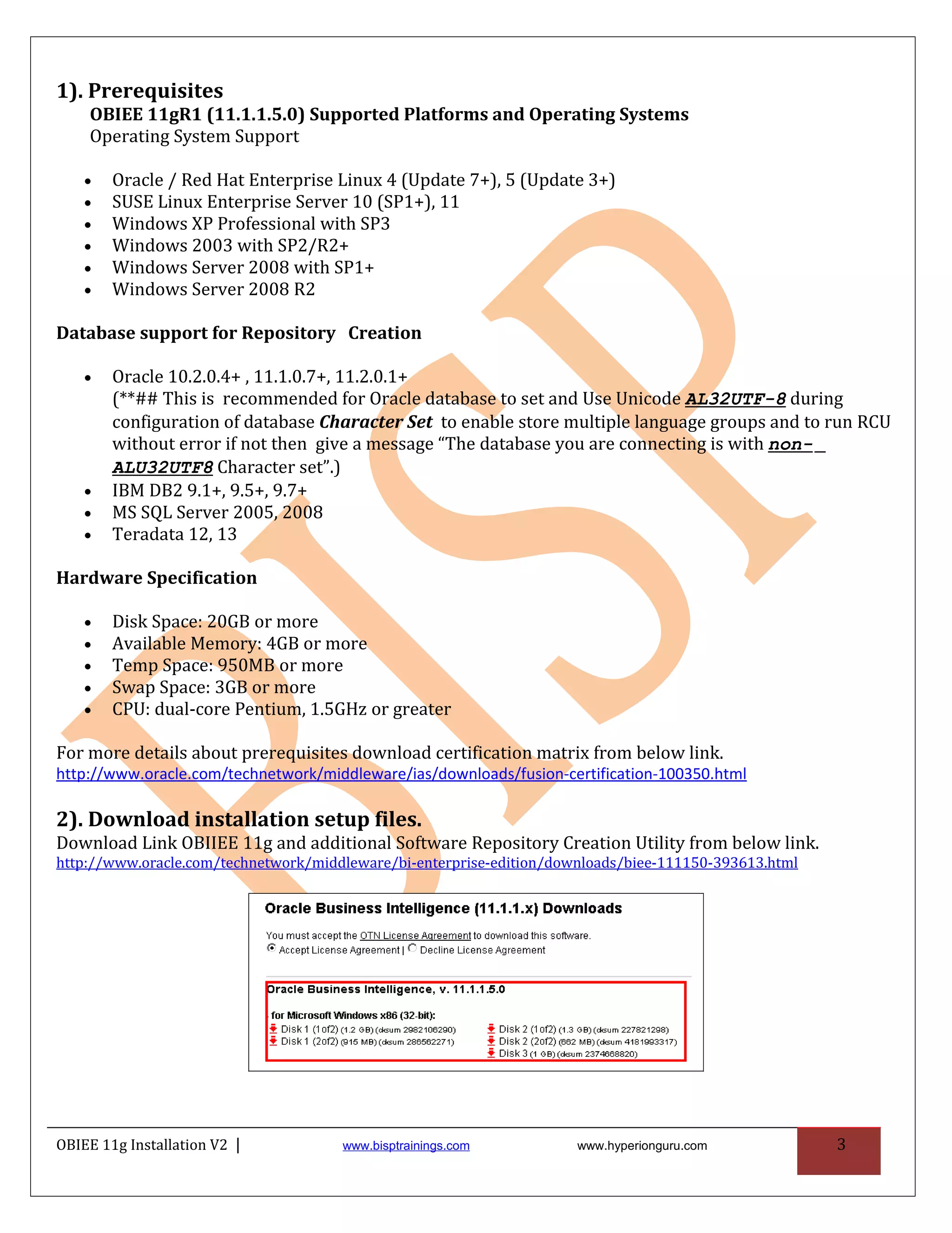 Obiee installation guide v2 | PDF