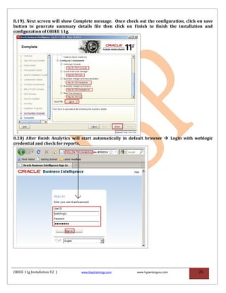 Obiee installation guide v2 | PDF