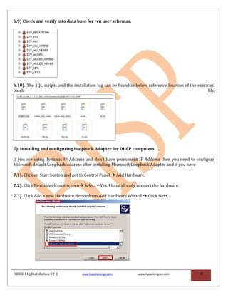 Obiee installation guide v2 | PDF