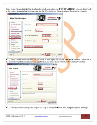 Obiee installation guide v2 | PDF