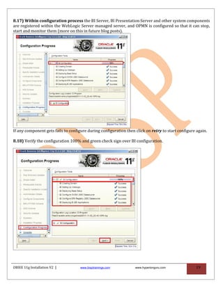 Obiee installation guide v2 | PDF