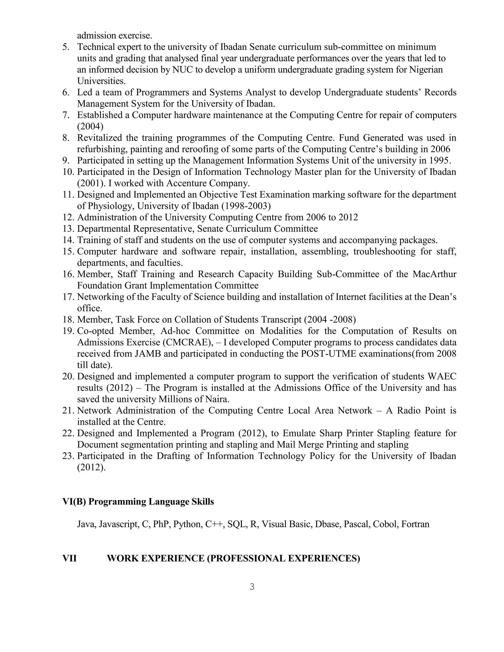 Obilor benneth Chijioke CV | PDF