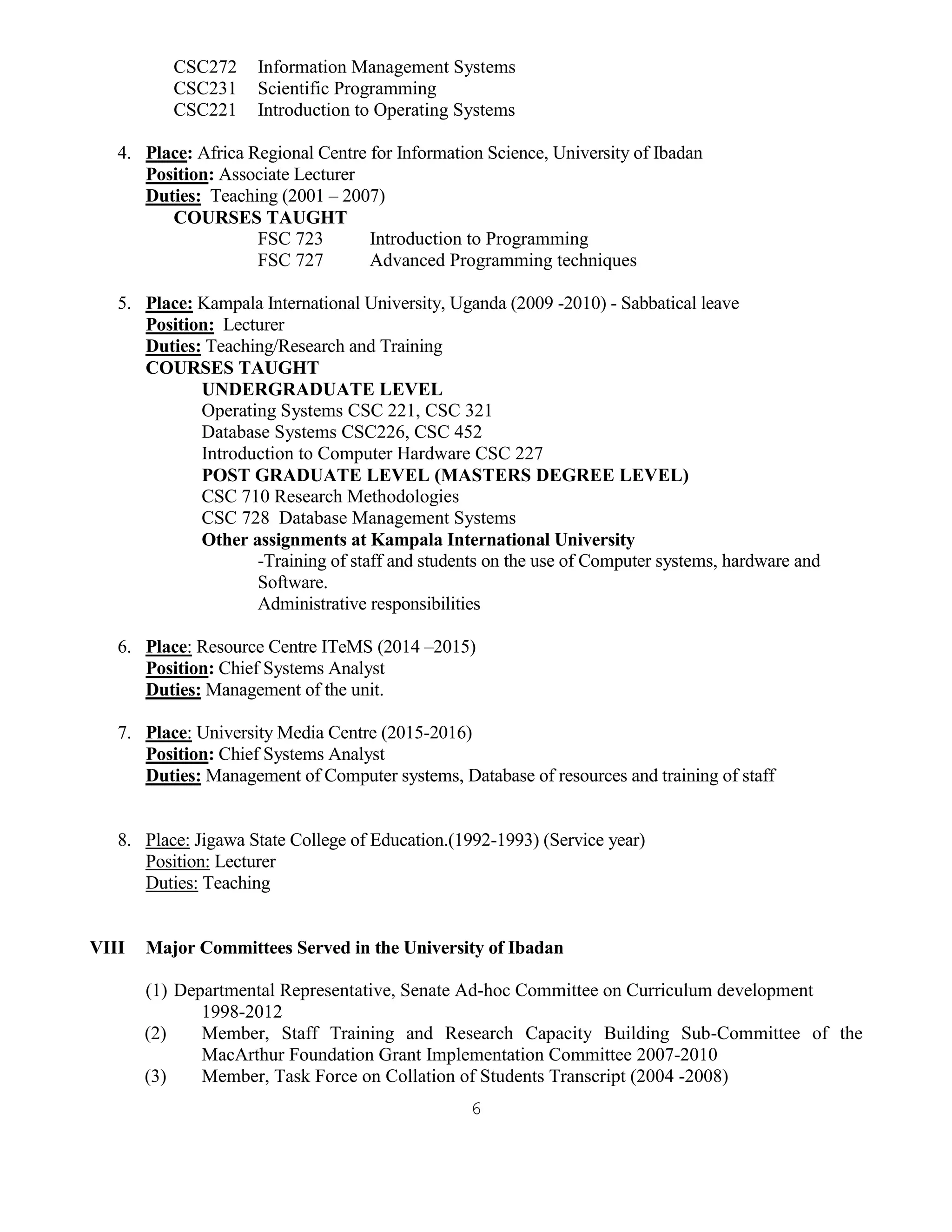 Obilor benneth Chijioke CV | PDF