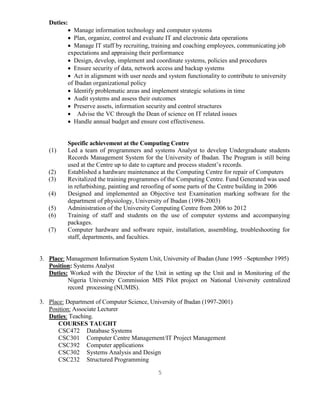 Obilor benneth Chijioke CV | PDF