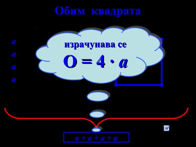 Obim pravougaonika i kvadrata obrada-iii raz | PPT