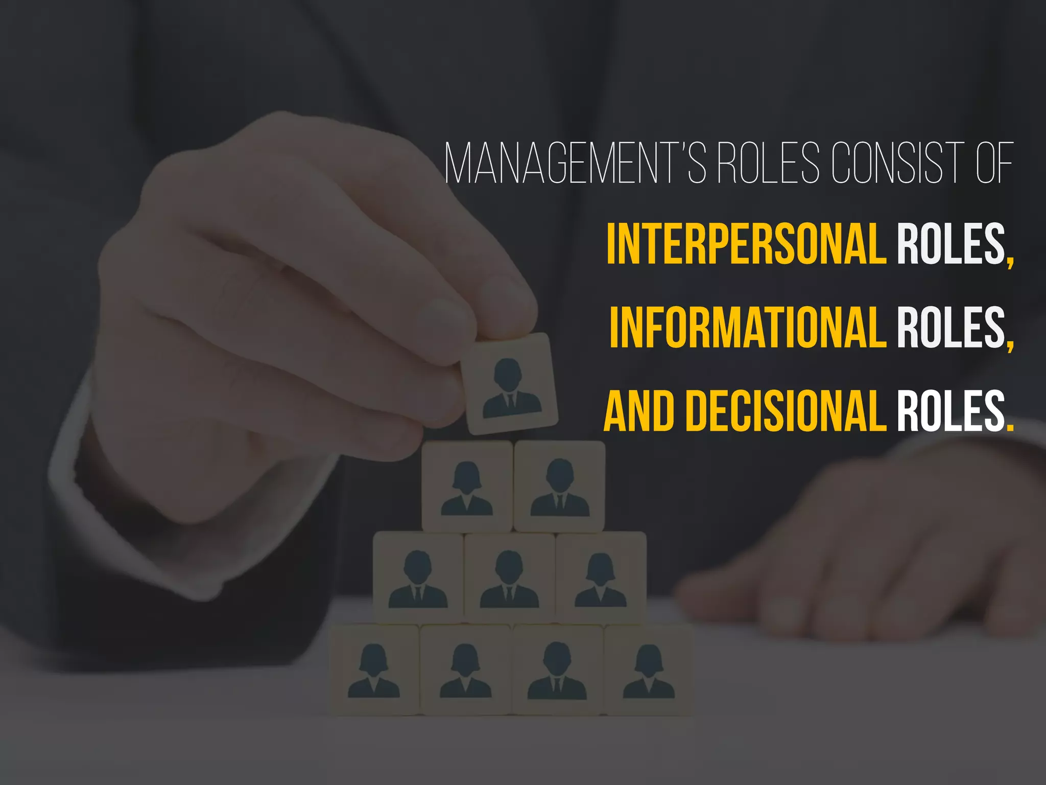 Ob interpersonal roles | PDF
