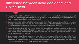 Obiter dicta | PDF | Law