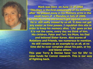 Obituary To Mark David Freeth Ii | PPT | Air Travel | Travel Type