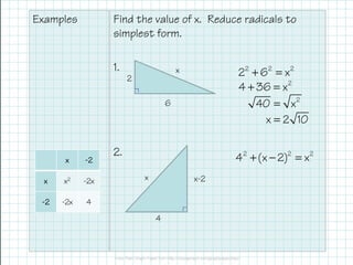 Obj. 6 pythagorean theorem (1) | PDF