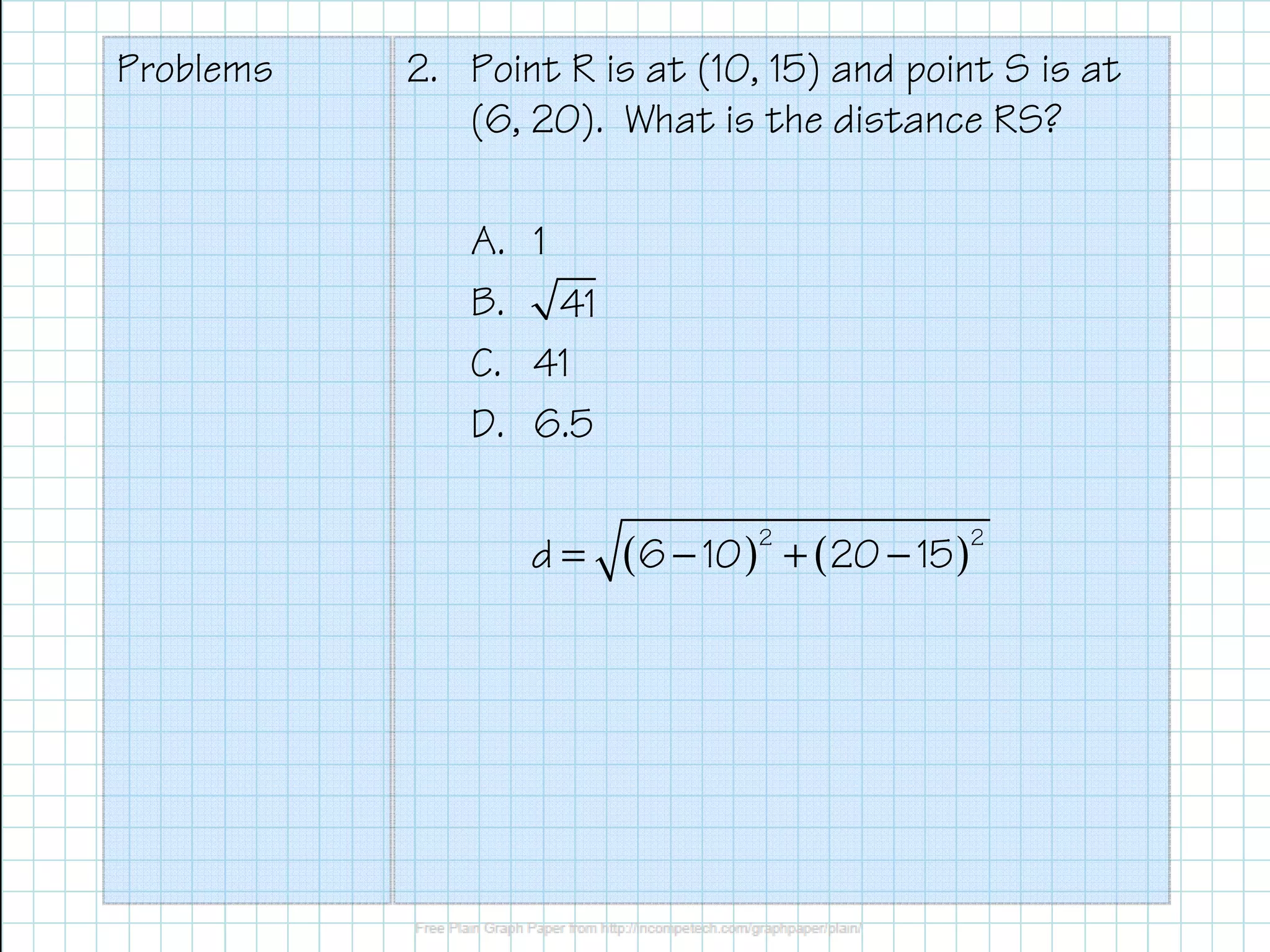 Obj. 7 Midpoint and Distance Formulas | PPT