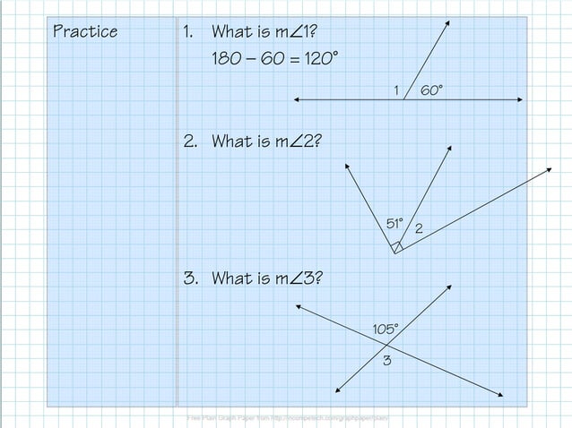 Obj. 8 Classifying Angles and Pairs of Angles | PPT