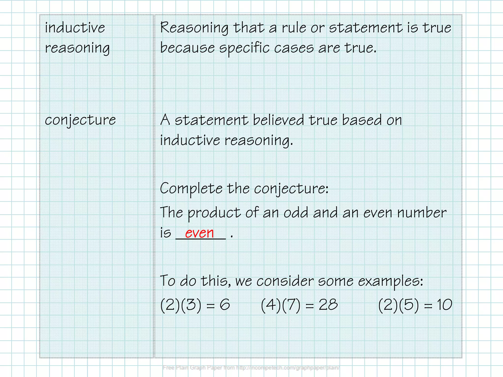 Obj. 9 Inductive Reasoning | PPT