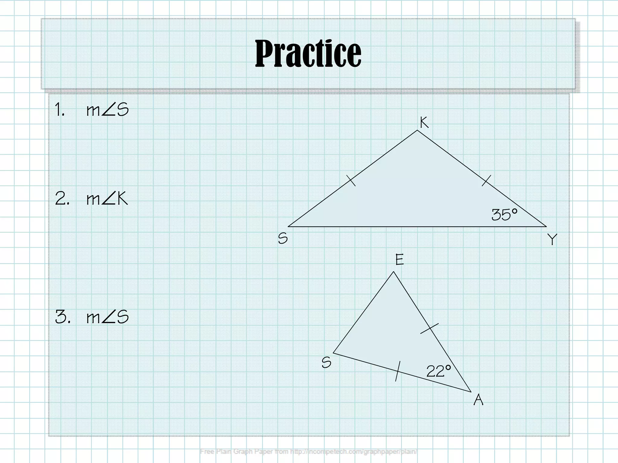 Obj. 16 Isosceles and Equilateral Triangles | PDF