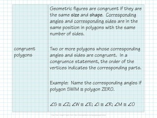 Obj. 17 Congruent Triangles | PPT