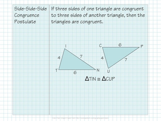 Obj. 17 Congruent Triangles | PPT