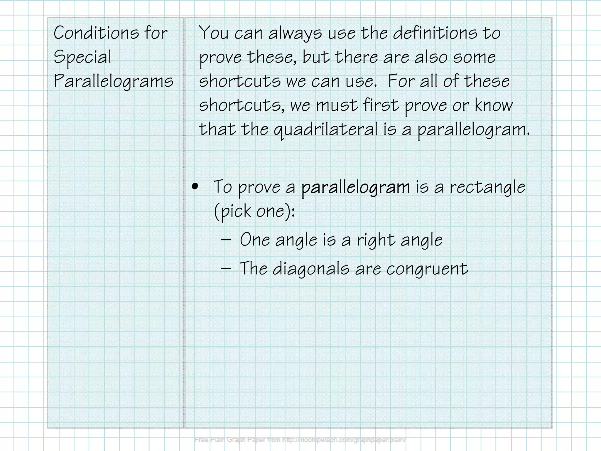 Obj. 27 Special Parallelograms | PDF