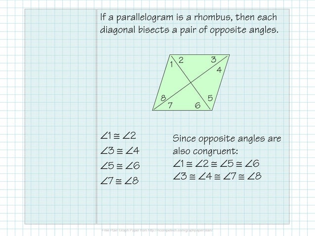 Obj. 27 Special Parallelograms | PDF