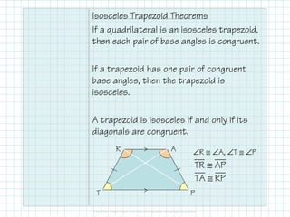 Obj. 28 Kites and Trapezoids | PDF