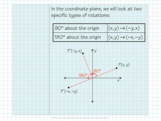Obj. 31 Glide Reflections and Rotations | PPT