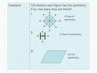 Obj. 33 Symmetry and Tessellations | PDF