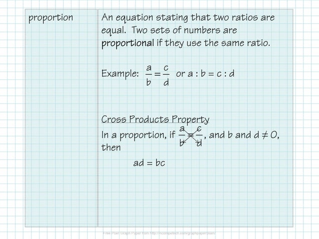 Obj. 34 Ratio and Proportion | PPT